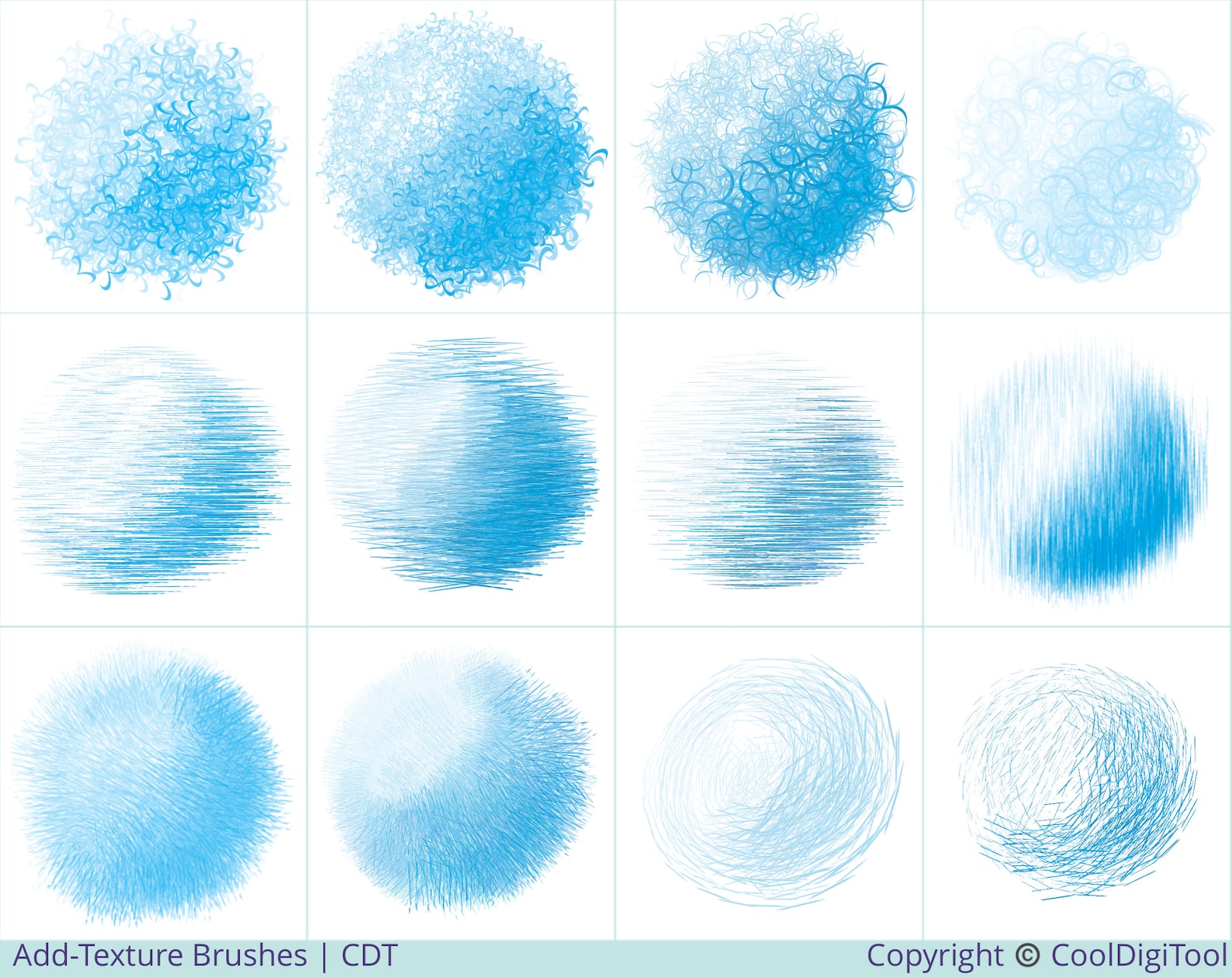 Procreate Shading Brushes: 38 Add-texture Procreate Brushes - Etsy