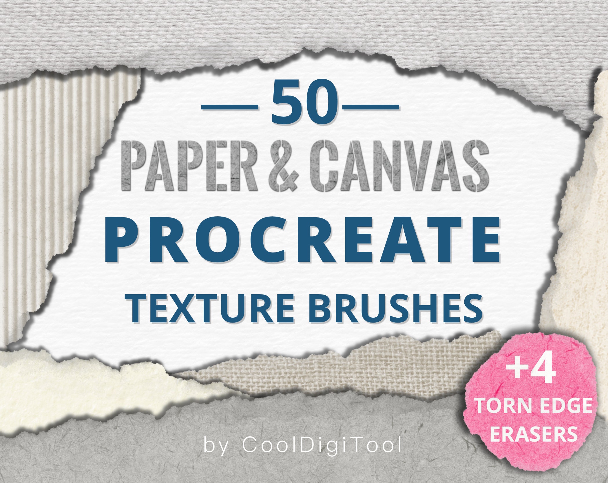 10 Free & Premium Procreate Textures - Delightful Design