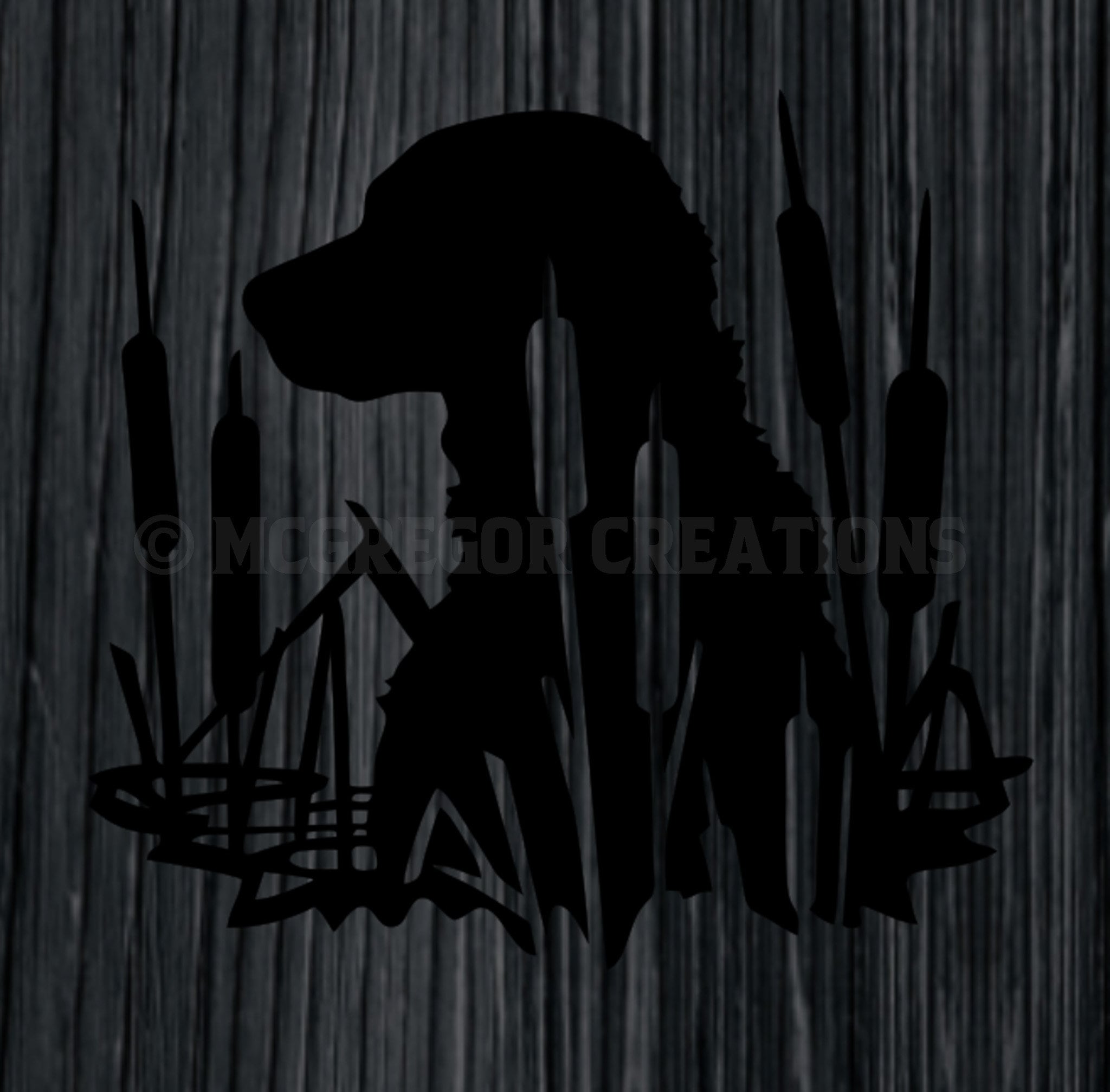 Lab Duck Hunting Sign File SVG/DXF Plasma/laser Mcgregor Creations - Etsy