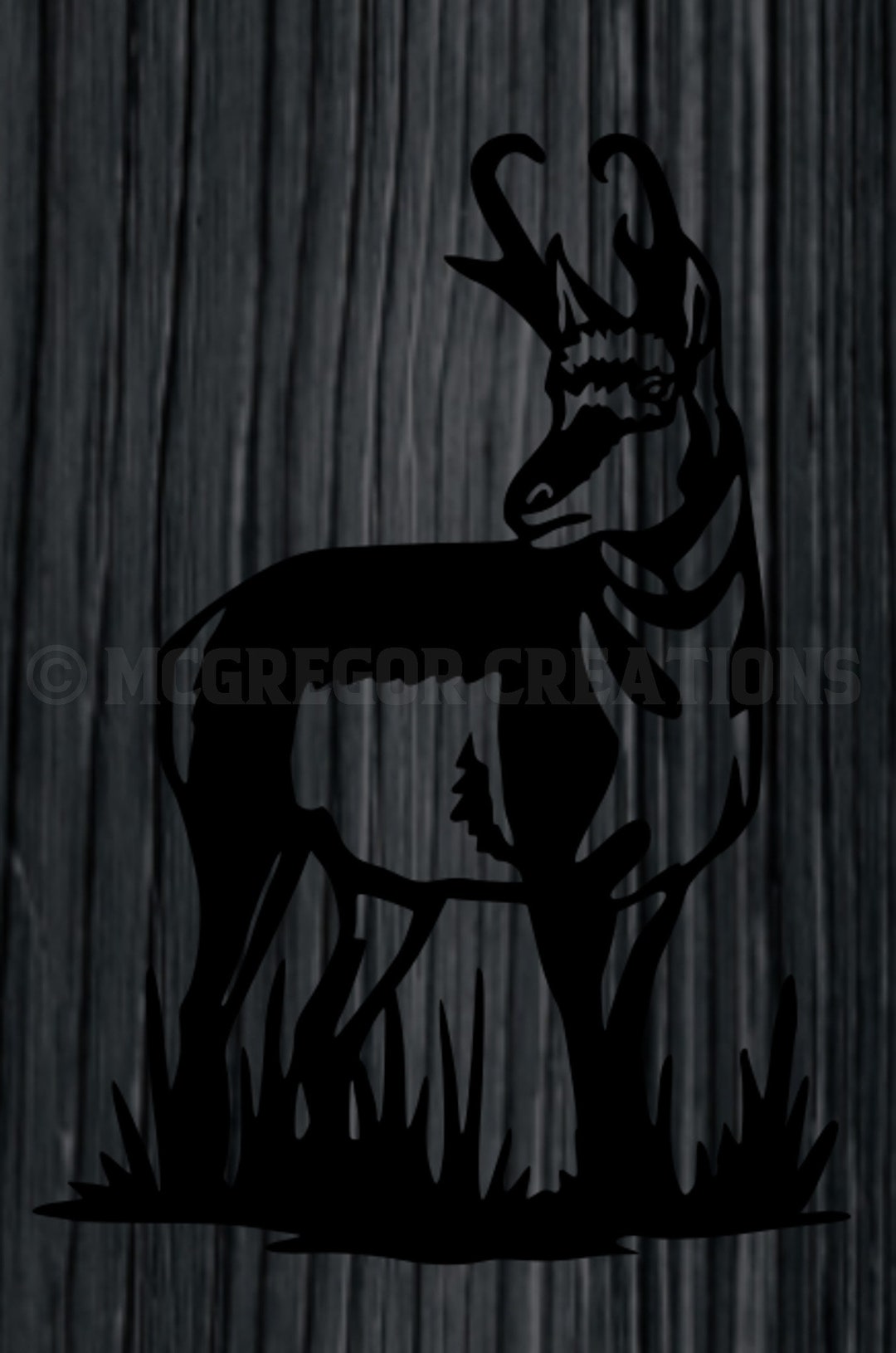 Antelope/pronghorn Sign File Dxf/svg Plasma/laser Deer/elk/moose ...