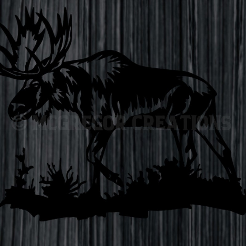 Moose Sign - Etsy