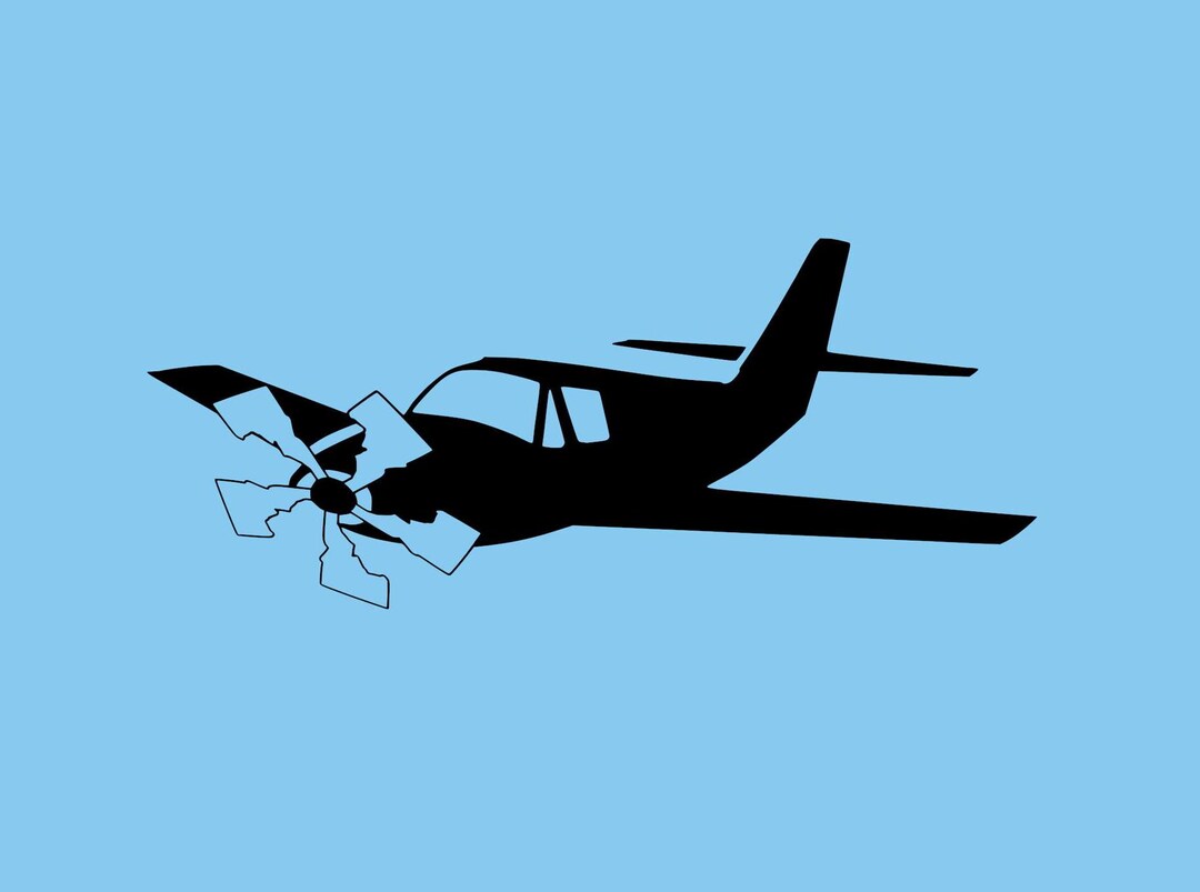 IDAHO Airplane Decal Sticker Prop Plane Fly - Etsy