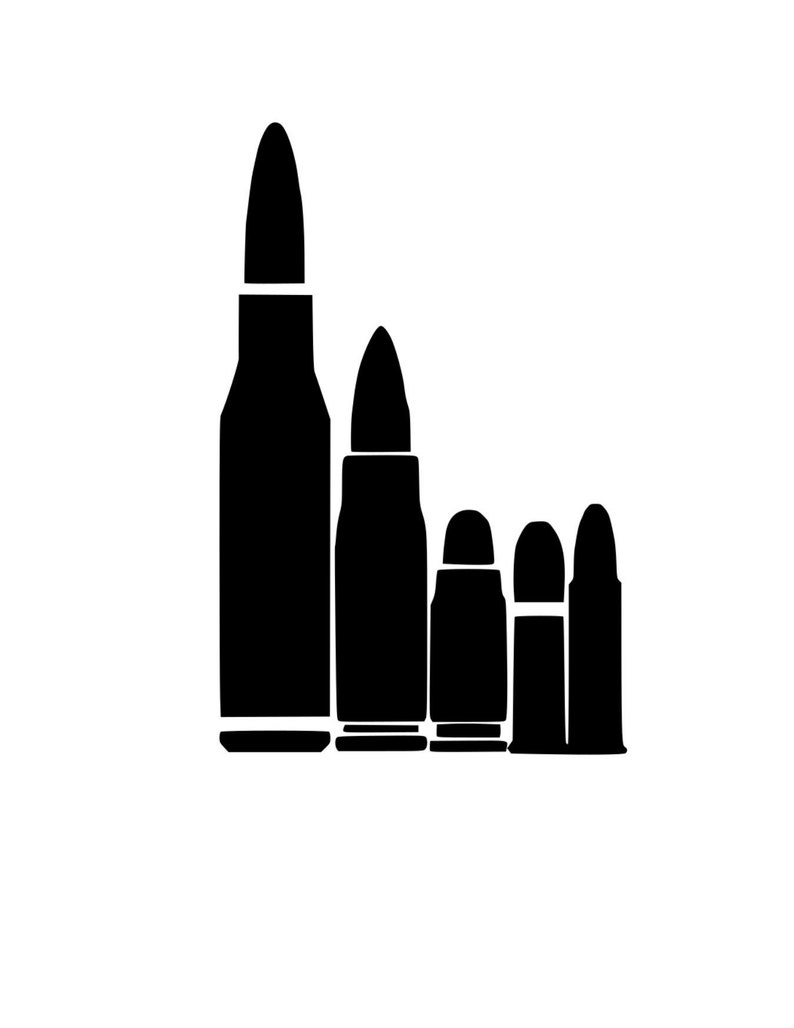 IDAHO ammo Decal Sticker Gun Bullet - Etsy