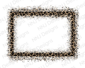Leopard Print Frame | Etsy