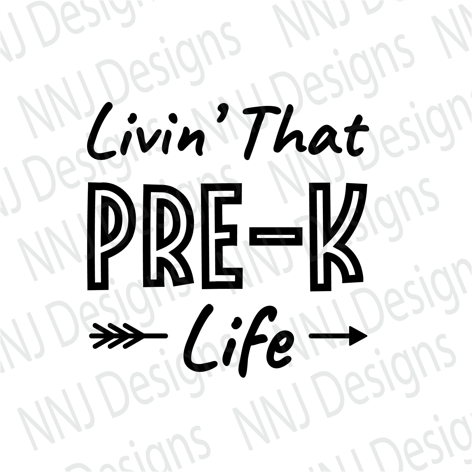 Livin That Prek Life SVG Pre K Preschool School Teacher Quotes | Etsy