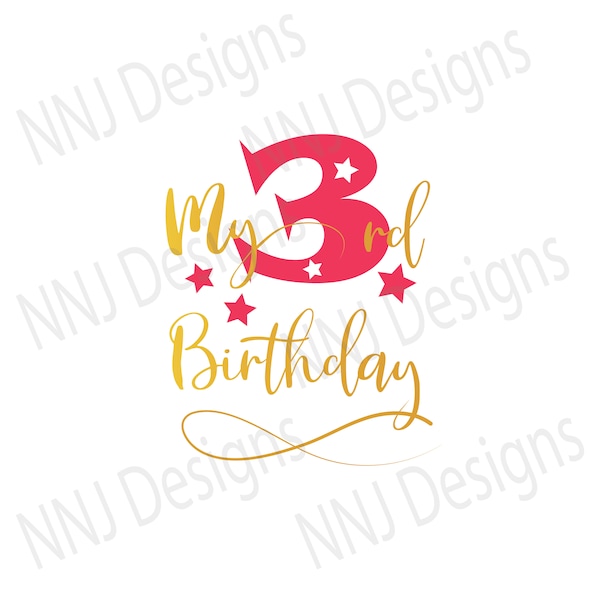 3 Year Old Clipart - Etsy