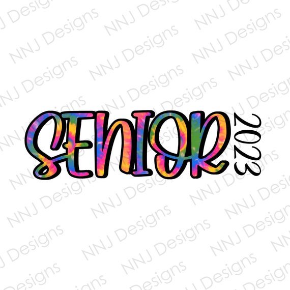 Senior Word Art