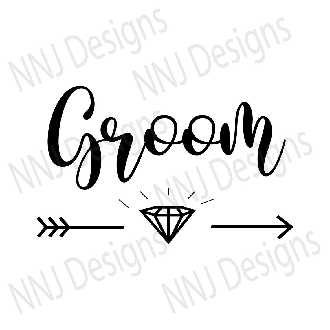 Groom SVG Digital Files Wedding Just Married Engagement - Etsy