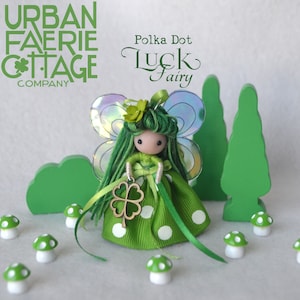 Good Luck Fairy, Pocket Faerie Doll, St Paddy's Day Fairy, Miniature ...