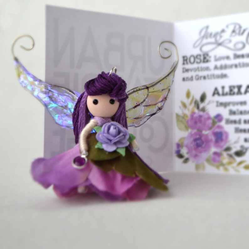 June Birthday Fairy Fairy Doll Flower Fairy Small Fushia - Etsy Canada