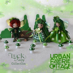 Good Luck Fairy, Pocket Faerie Doll, St Paddy's Day Fairy, Miniature ...
