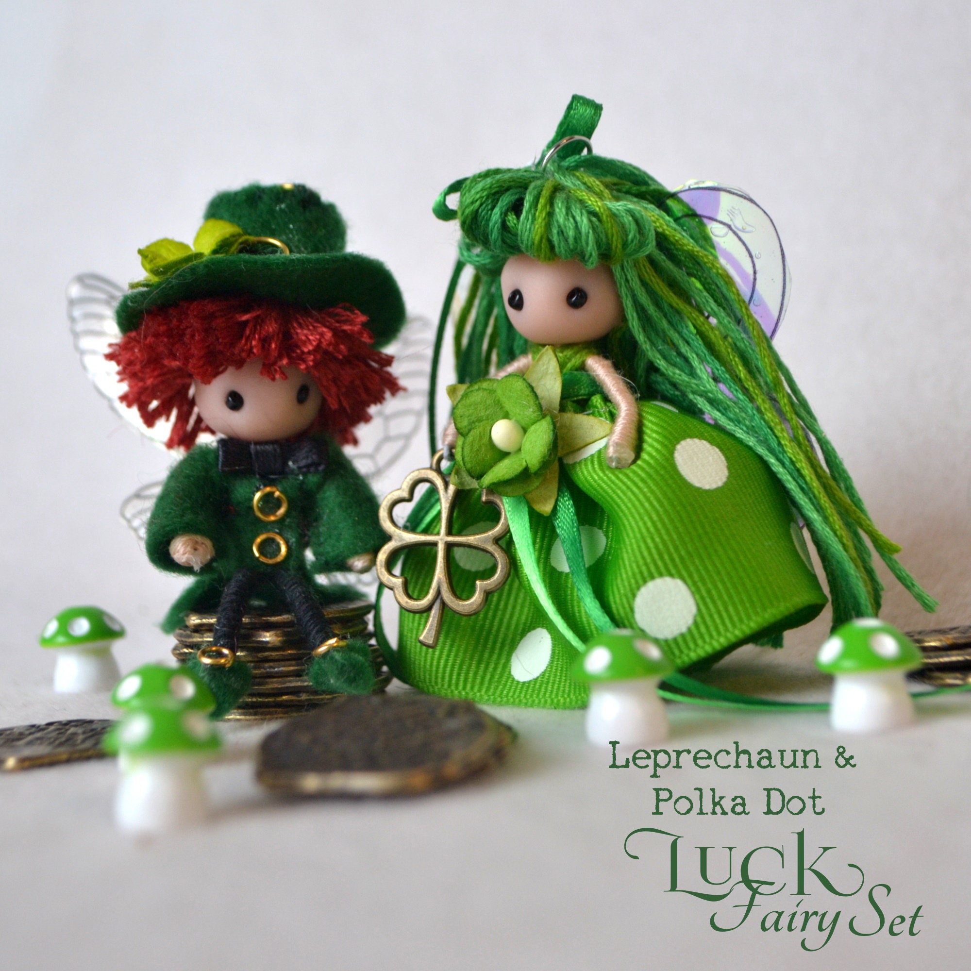 Leprechaun Fairy Boy Fairy Good Luck Fairy Male Pocket - Etsy Canada