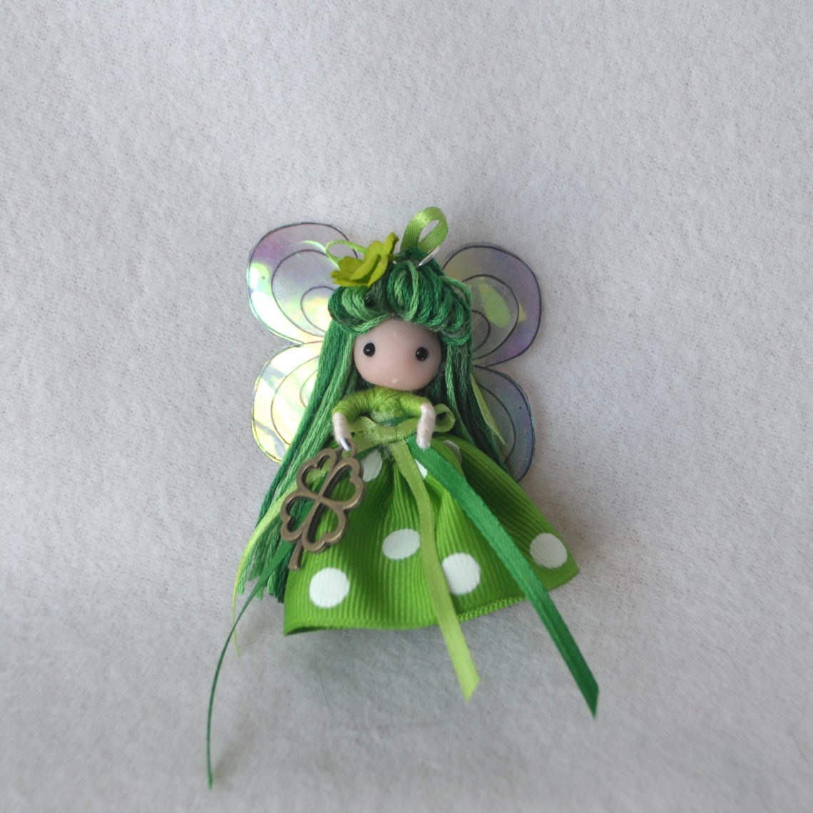 Good Luck Fairy, Pocket Faerie Doll, St Paddy's Day Fairy, Miniature ...