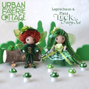 Good Luck Fairy, Pocket Faerie Doll, St Paddy's Day Fairy, Miniature ...