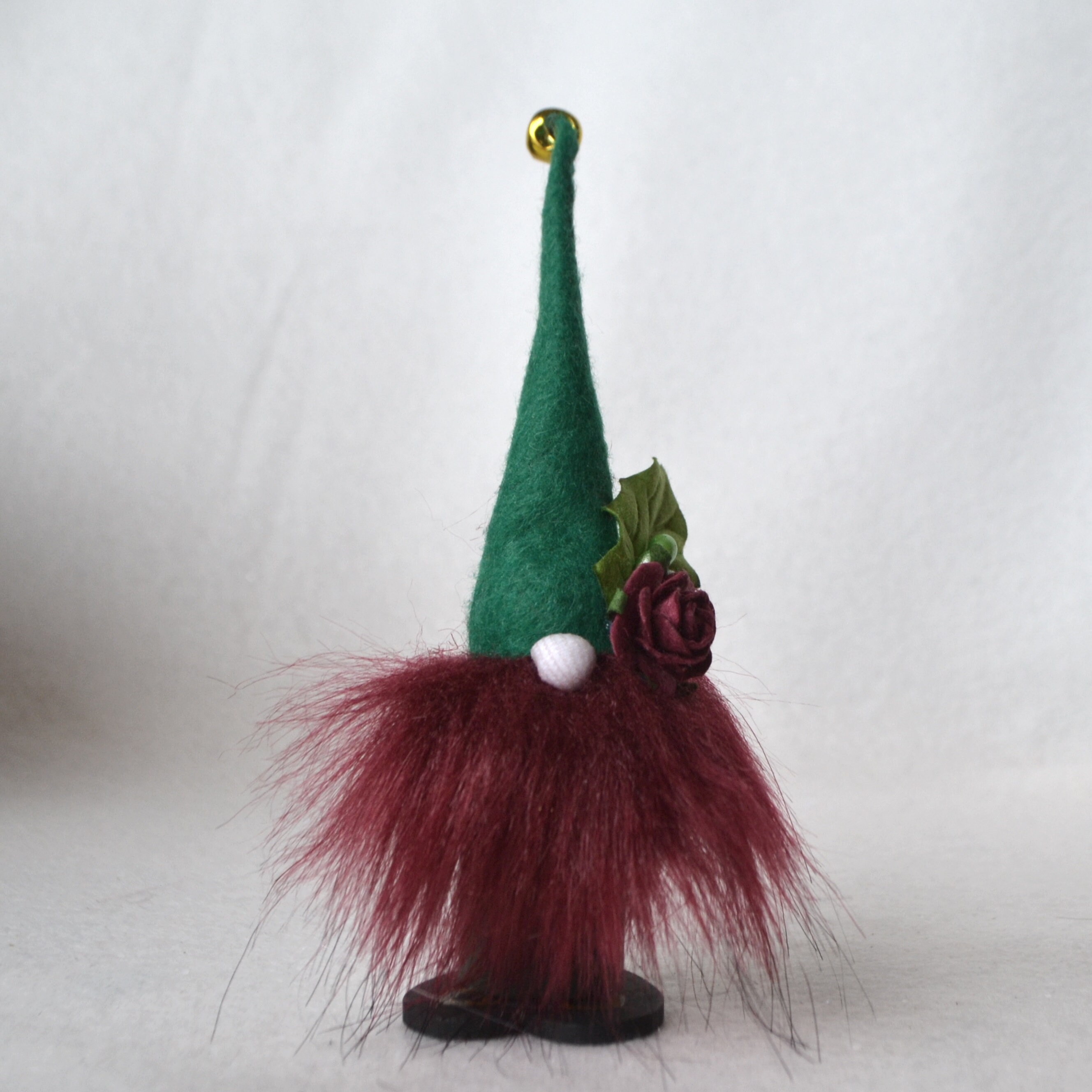 Gonk Christmas Gnome Ornament Gnome Figurines Peg Dolls | Etsy