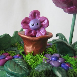 Fairy Garden Automata, Handmade Flower Automata, Kinetic Sculpture ...