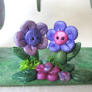 Fairy Garden Automata, Handmade Flower Automata, Kinetic Sculpture ...