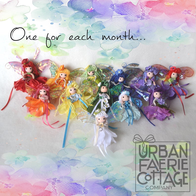 April Birthday Fairy Pocket Faerie Doll Flower Fairy Small - Etsy Canada