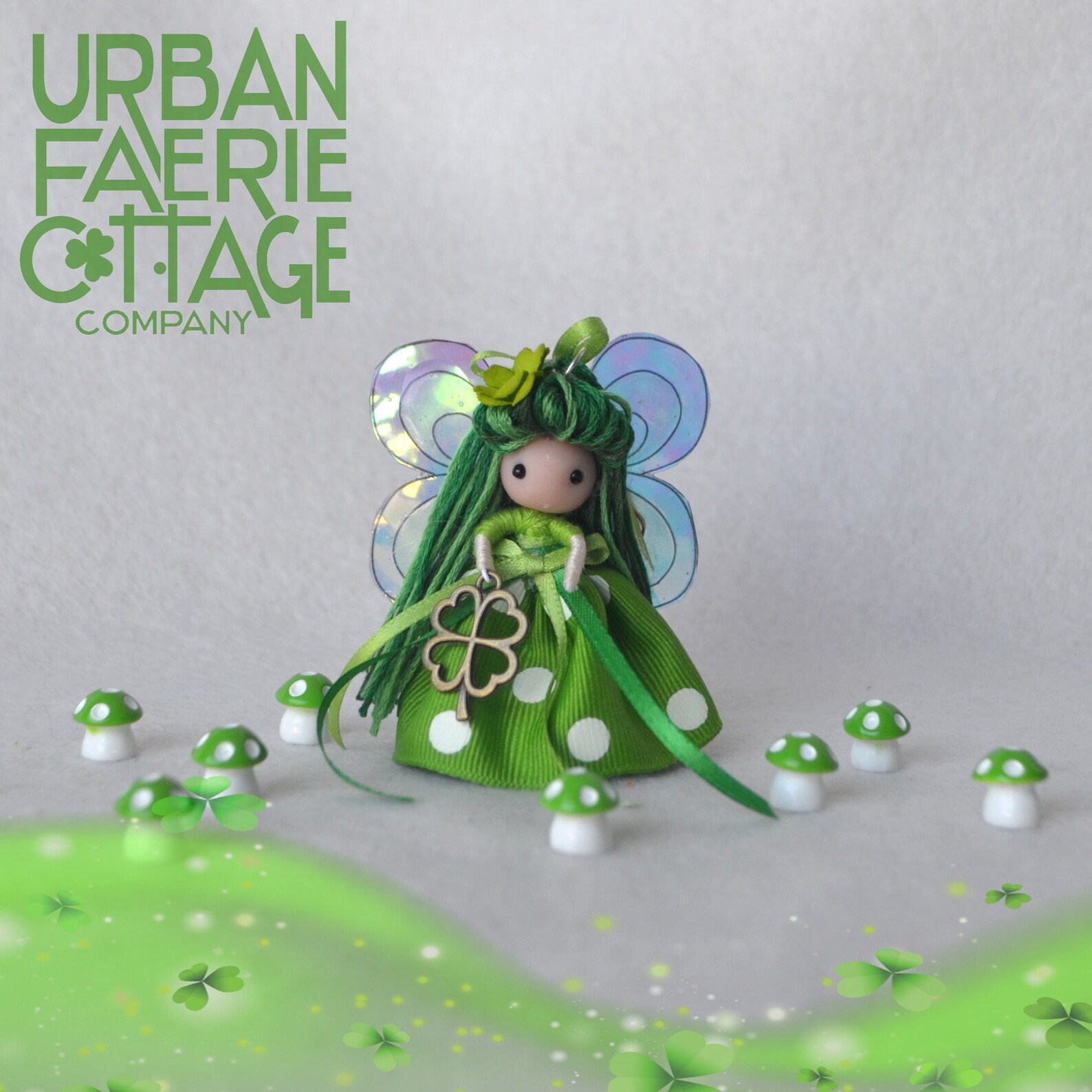 Good Luck Fairy Pocket Faerie Doll St Paddy's Day Fairy | Etsy