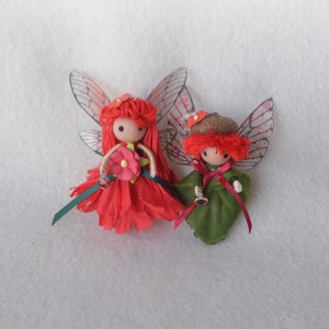 January Birthday Fairy, Gift for Her, Fairy Doll, Flower Fairy, Small ...