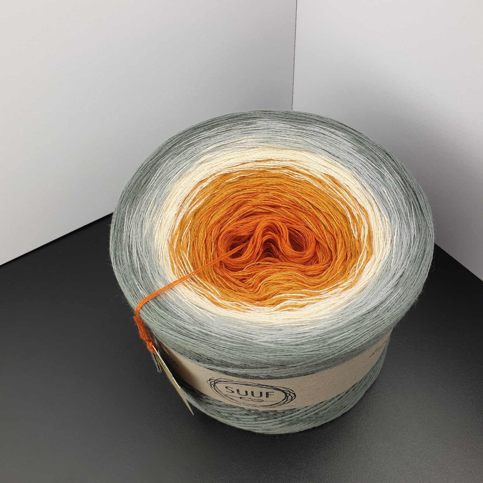 Gradient Yarn Cake 100% Cotton Uluru 140 Ombre Yarn Cake - Etsy