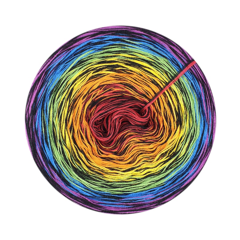 Rainbow Yarn - Etsy