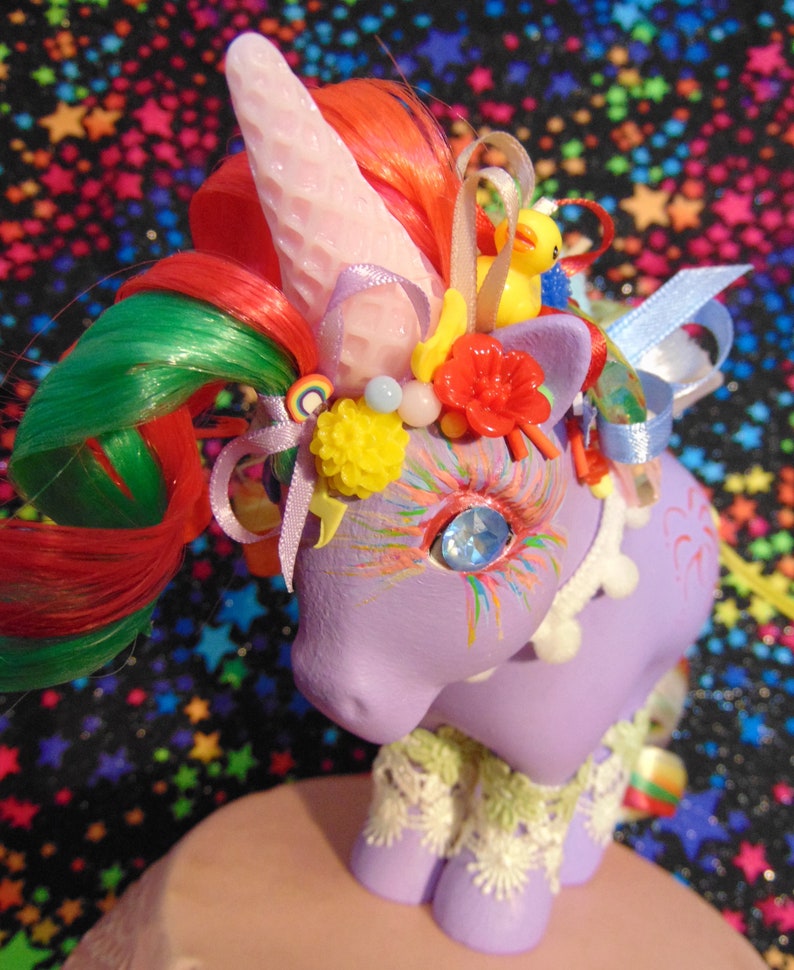 Decora Remixed Sky Rocket Custom Pony - Etsy