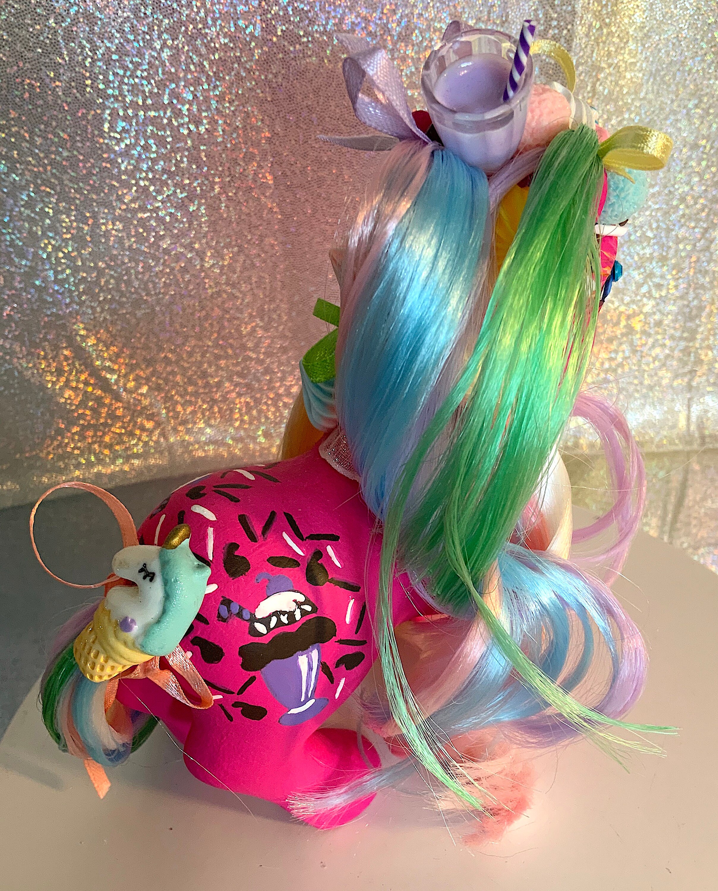 Rainbow Chocolate Delight Custom Pony - Etsy