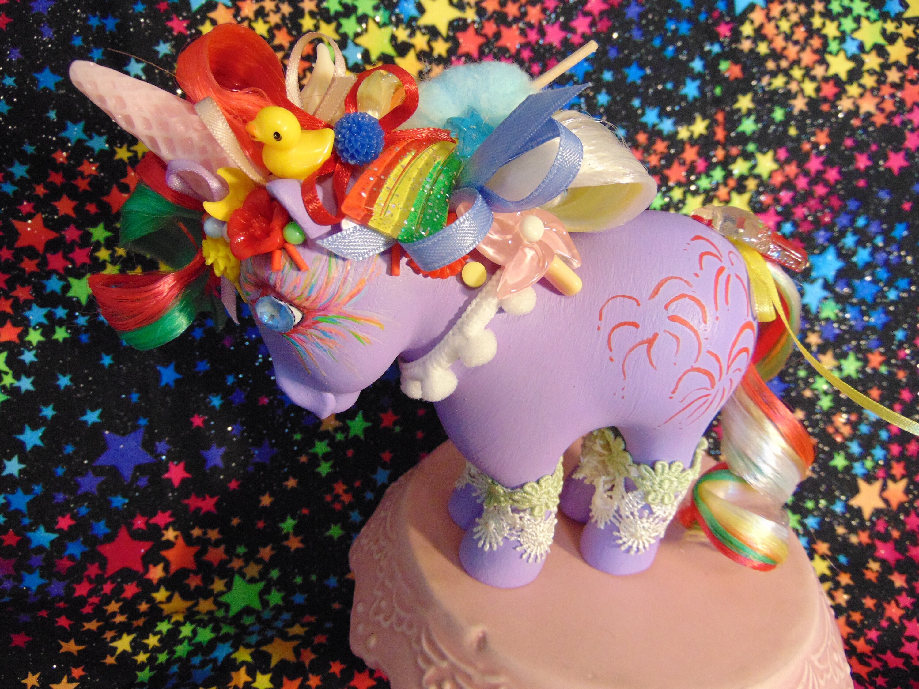 Decora Remixed Sky Rocket Custom Pony - Etsy