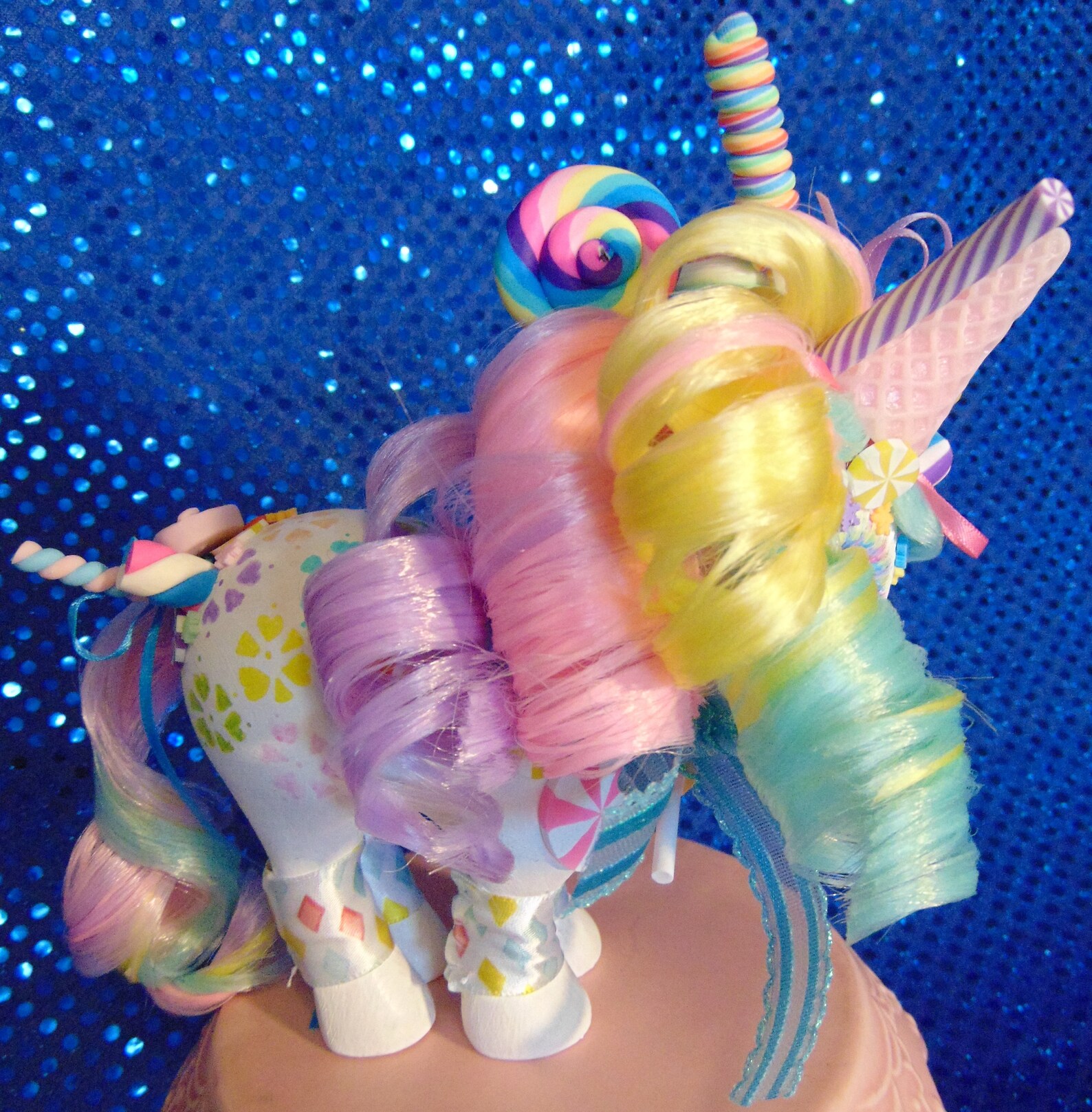 Pastel Rainbow TAF Sundance Custom Pony - Etsy