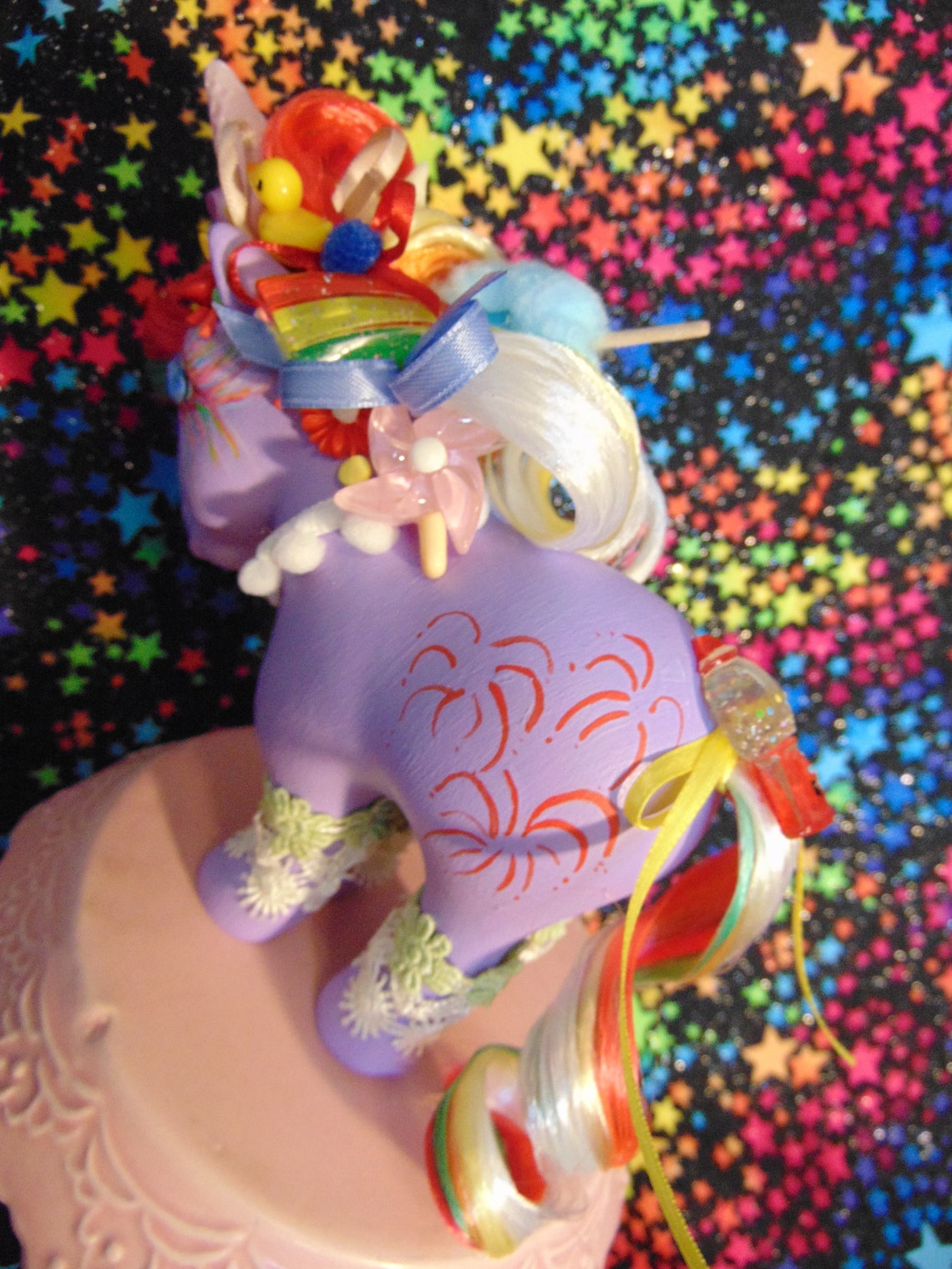 Decora Remixed Sky Rocket Custom Pony - Etsy