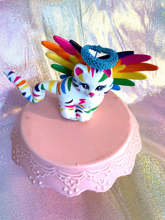 Rainbow Tiger Angel - Etsy