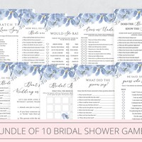 Pink Blush Bridal Shower Game, Pink Floral Bridal Shower Activities ...