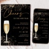 Balloon New Years Invitation Template, Digital New Years Eve Invitation ...