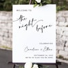 The Night Before Welcome Sign Template, Rehearsal Dinner Welcome Sign ...