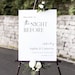 The Night Before Welcome Sign Template, Rehearsal Dinner Welcome Sign ...