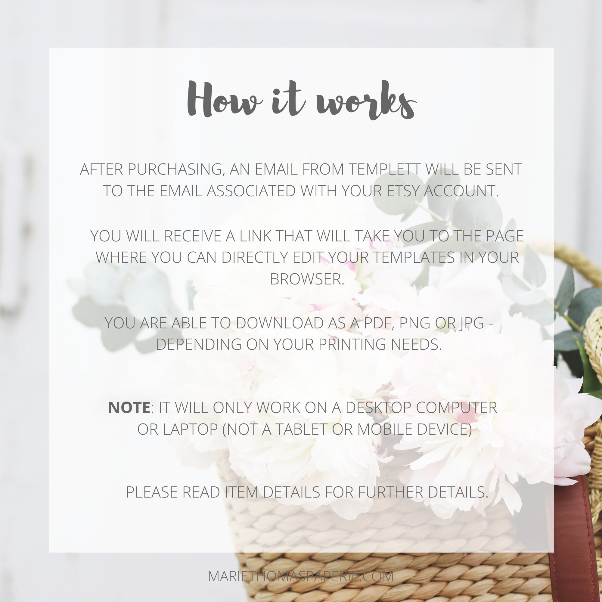 Eva Wedding Invitation Template Download Minimalist Modern | Etsy