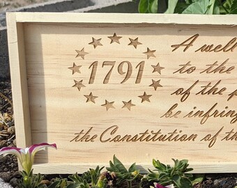 2nd Amendment Sign | Etsy