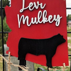Custom Livestock Stall Signs - Texas, TX - Etsy