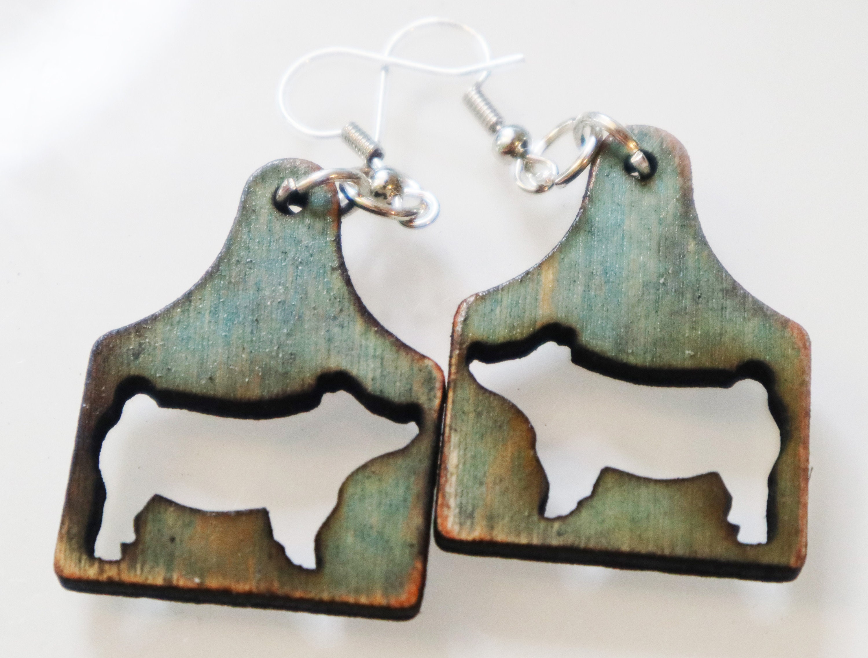 Wine Ear Tag Earrings - Etsy