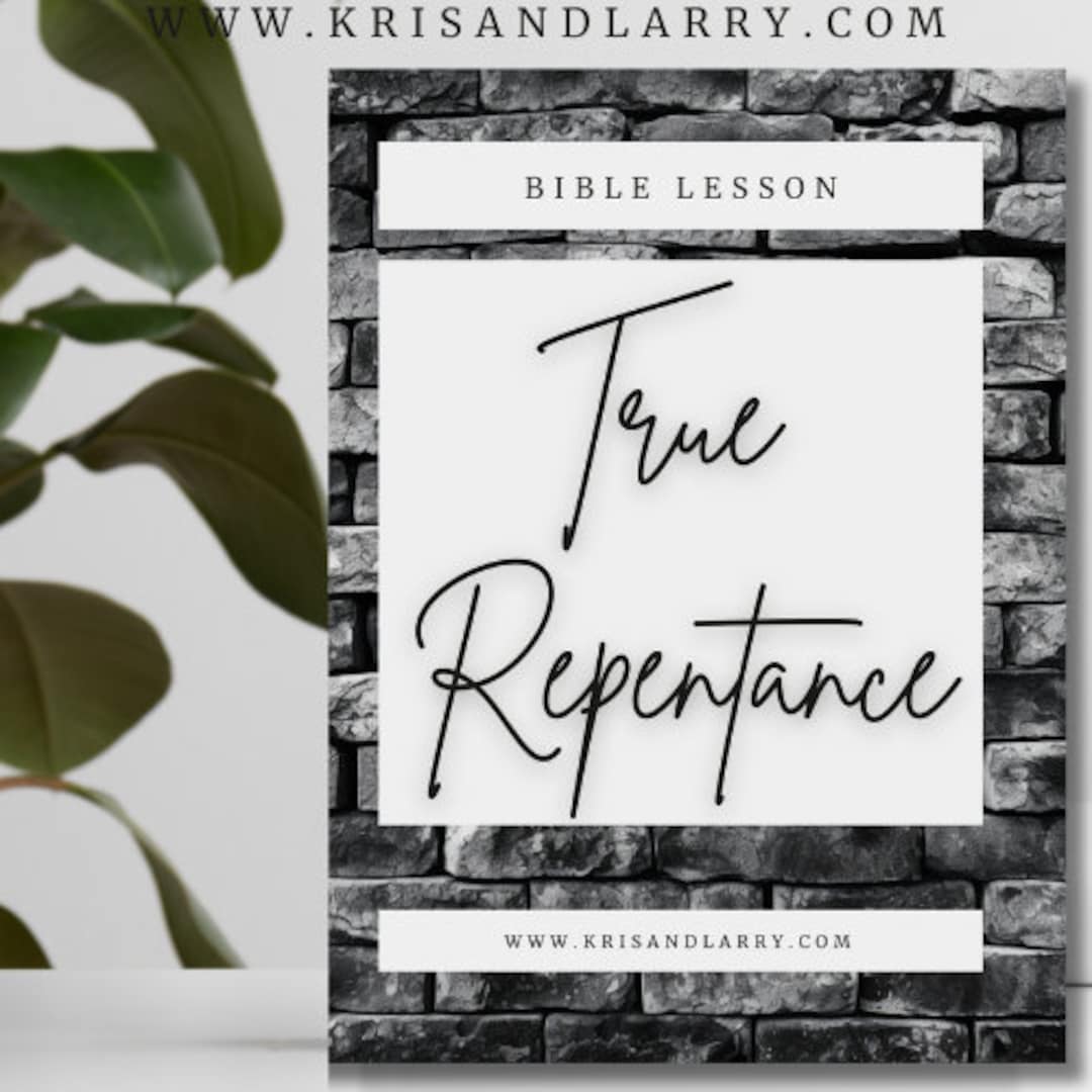 True Repentance - the Story of King David and Bathsheba, 17 Page ...