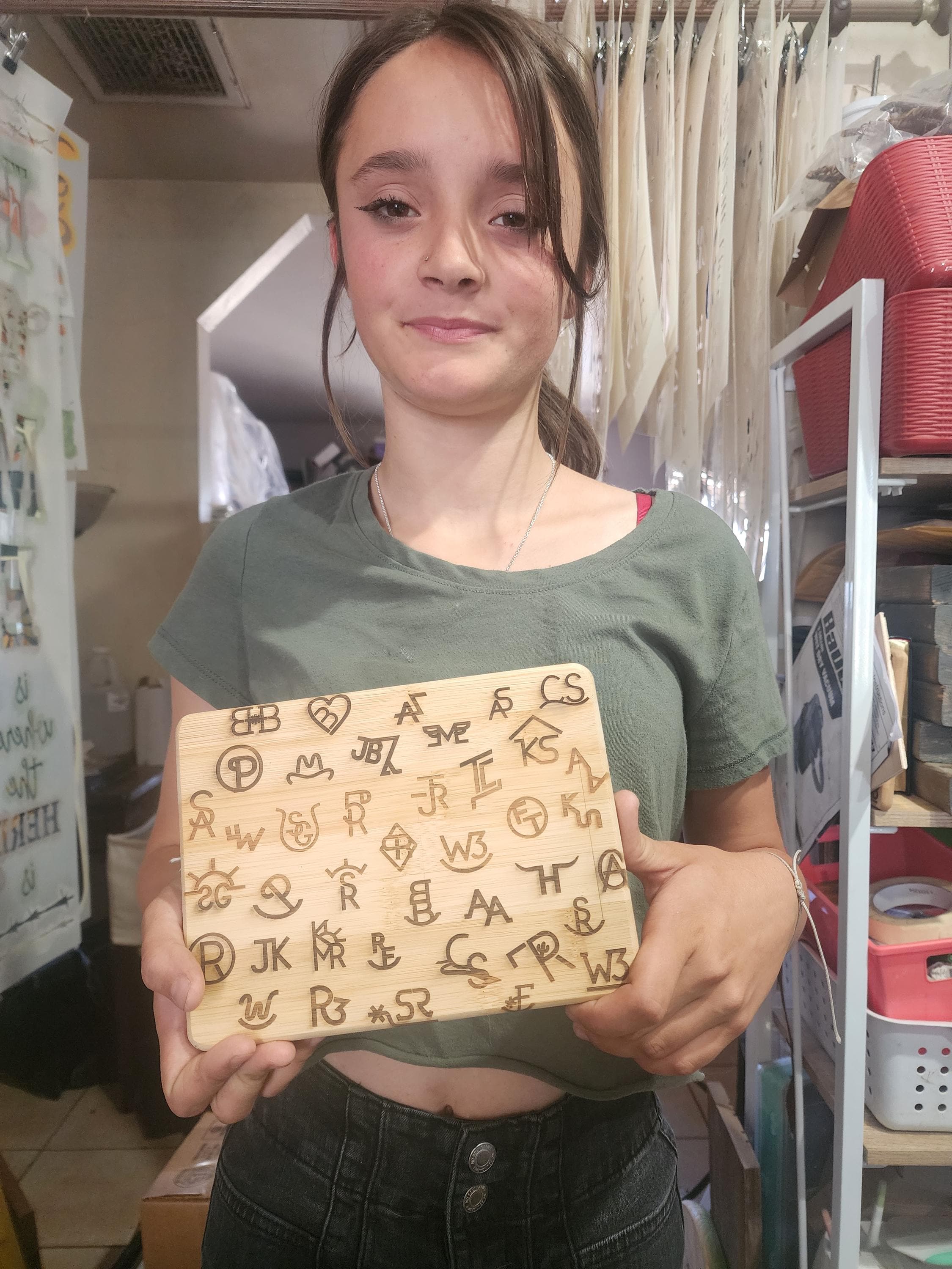 Cattle Brand Bamboo Cutting Board – Western Ranch Decor (mini 8x6) - Etsy