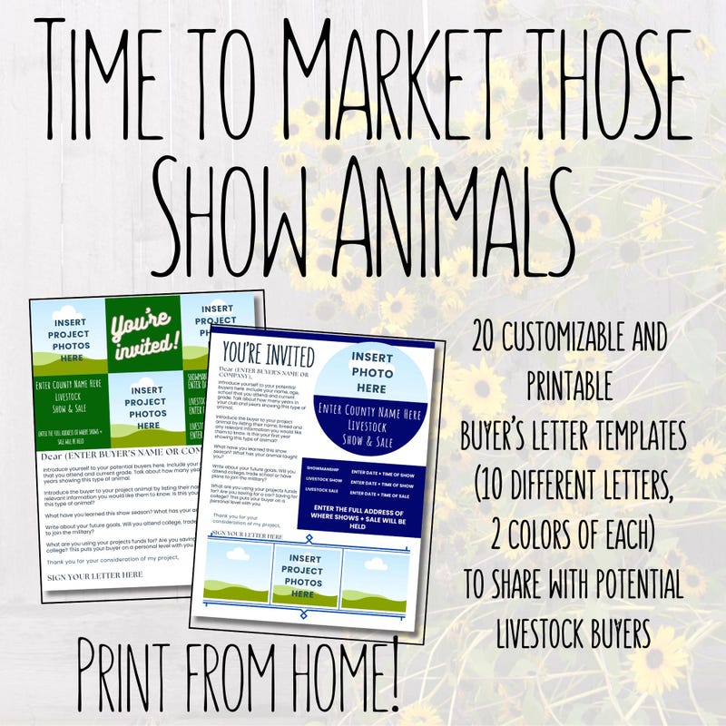 Ffa Buyer Letter - Etsy