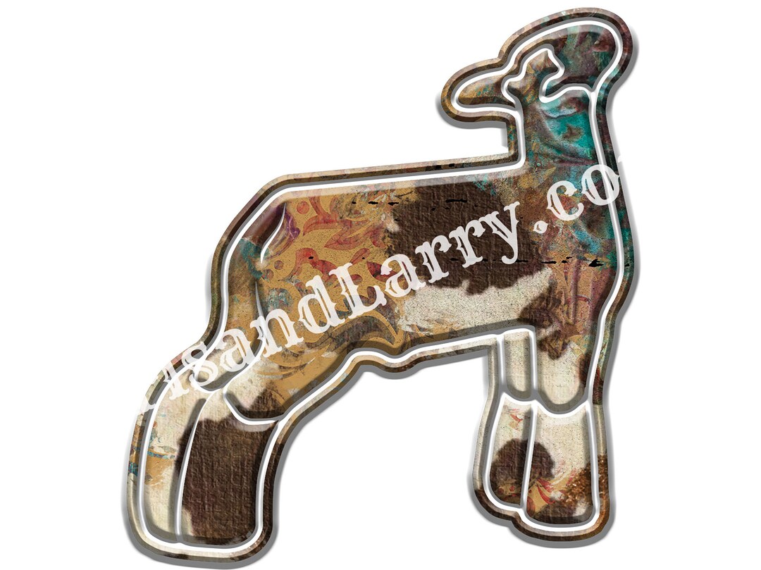 Western Style Sheep, Lamb, Shirt PNG for Sublimation, Hampshire, Dorset ...