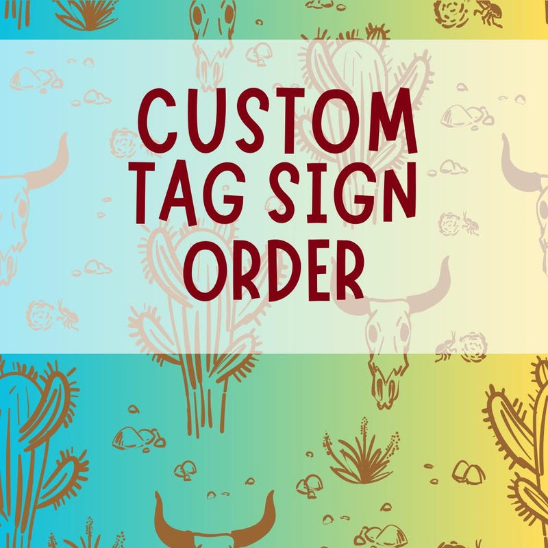 Livestock Tag - Etsy