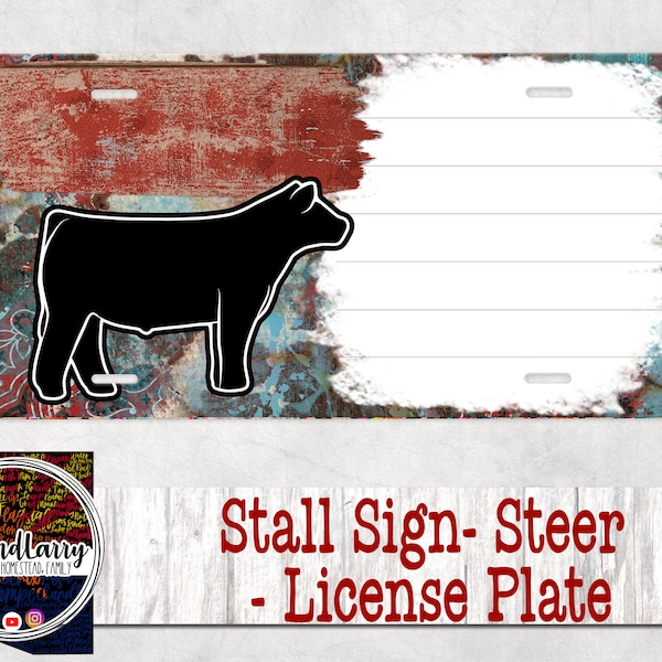 Stall Sign for Cow - Etsy