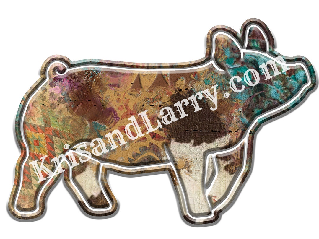 Western Pig, Swine, Market Pig, Hog, Shirt PNG for Sublimation ...