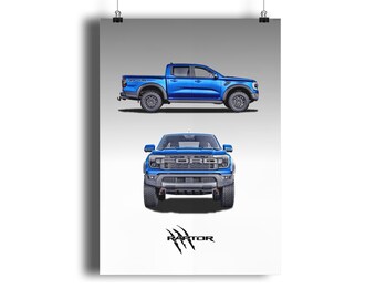 Ford Ranger Poster - Etsy UK