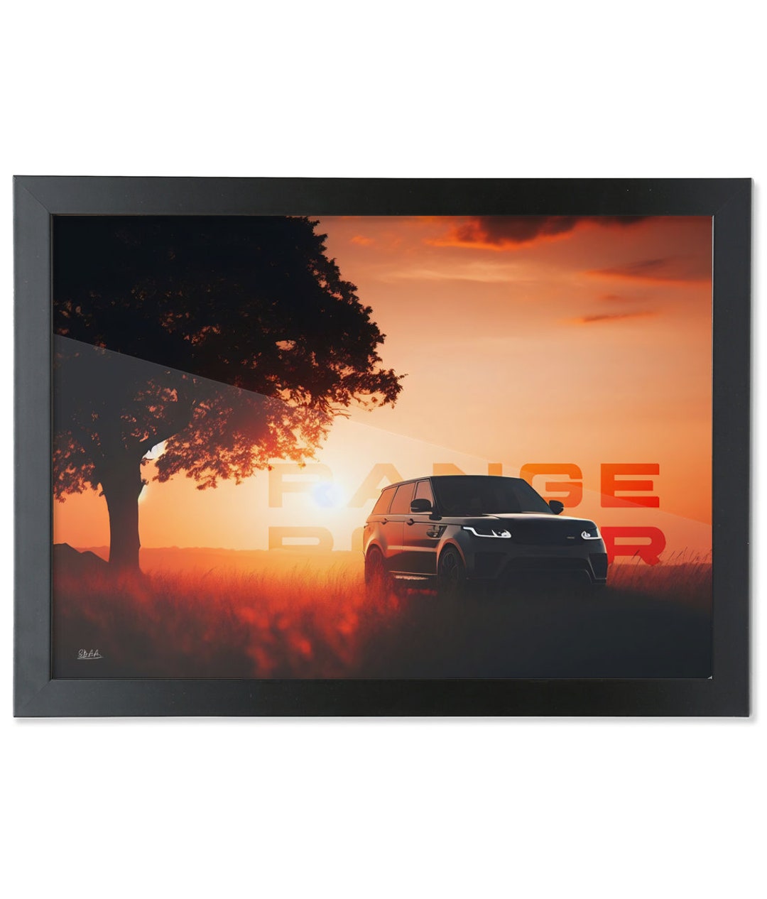 Land Rover Range Rover Sport SVR Sunset Wall Art Poster - Etsy