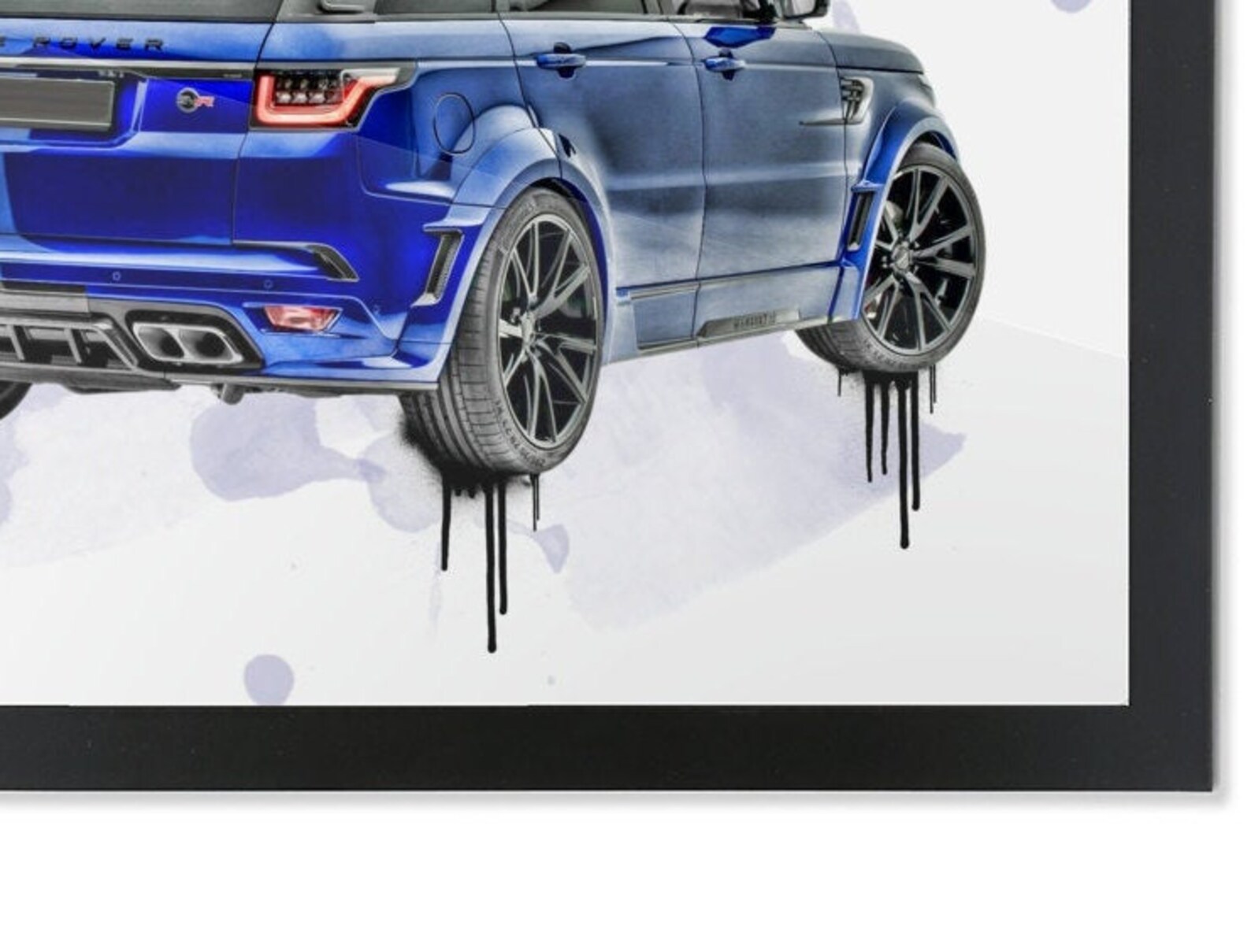 Land Rover Range Rover Sport SVR Wall Art Poster - Etsy